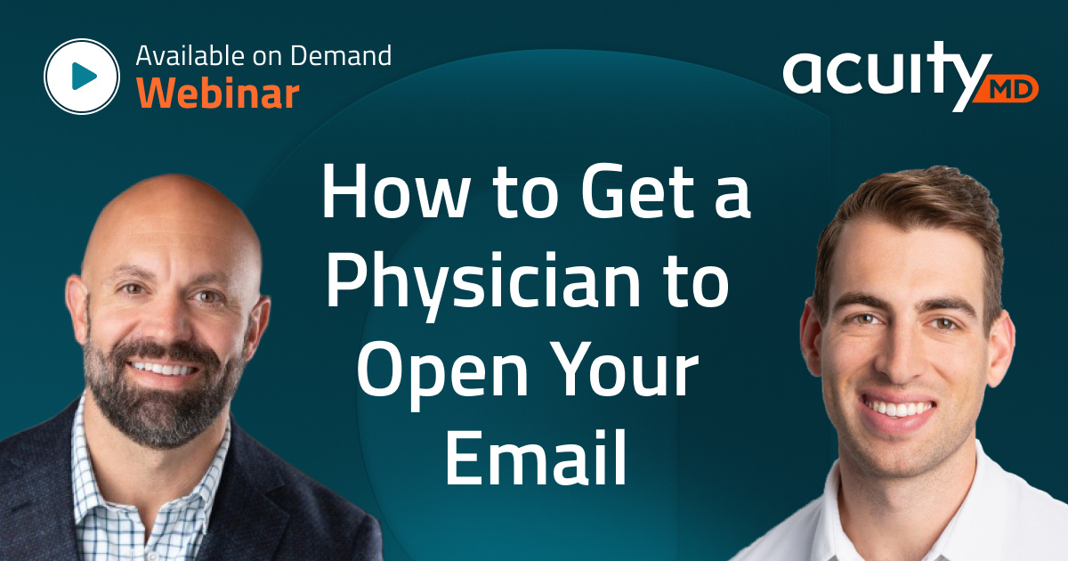 How to Get a Physician to Open Your Email Registration Page